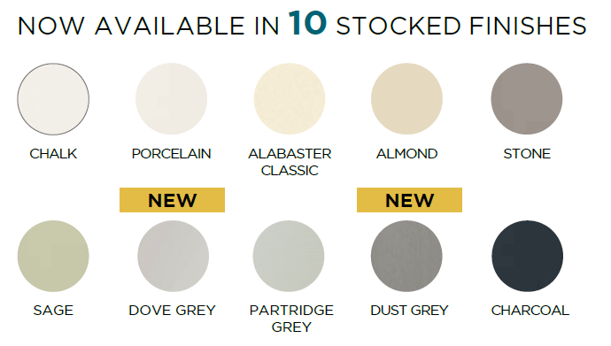 NEW colours for our most popular stocked ranges – PWS