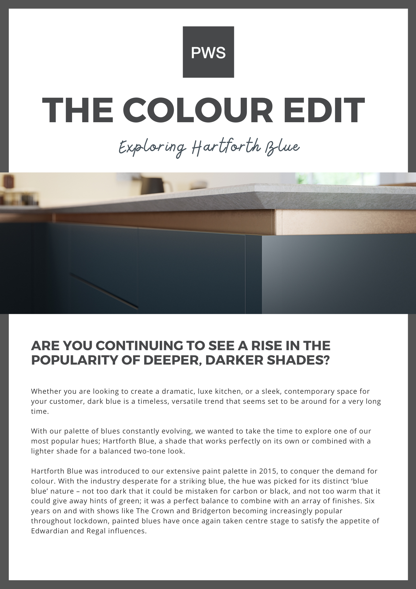 The Colour Edit – PWS